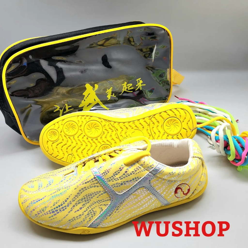 Jual Sepatu Wushu wu yeah premium kungfu pertandingan | Shopee Indonesia