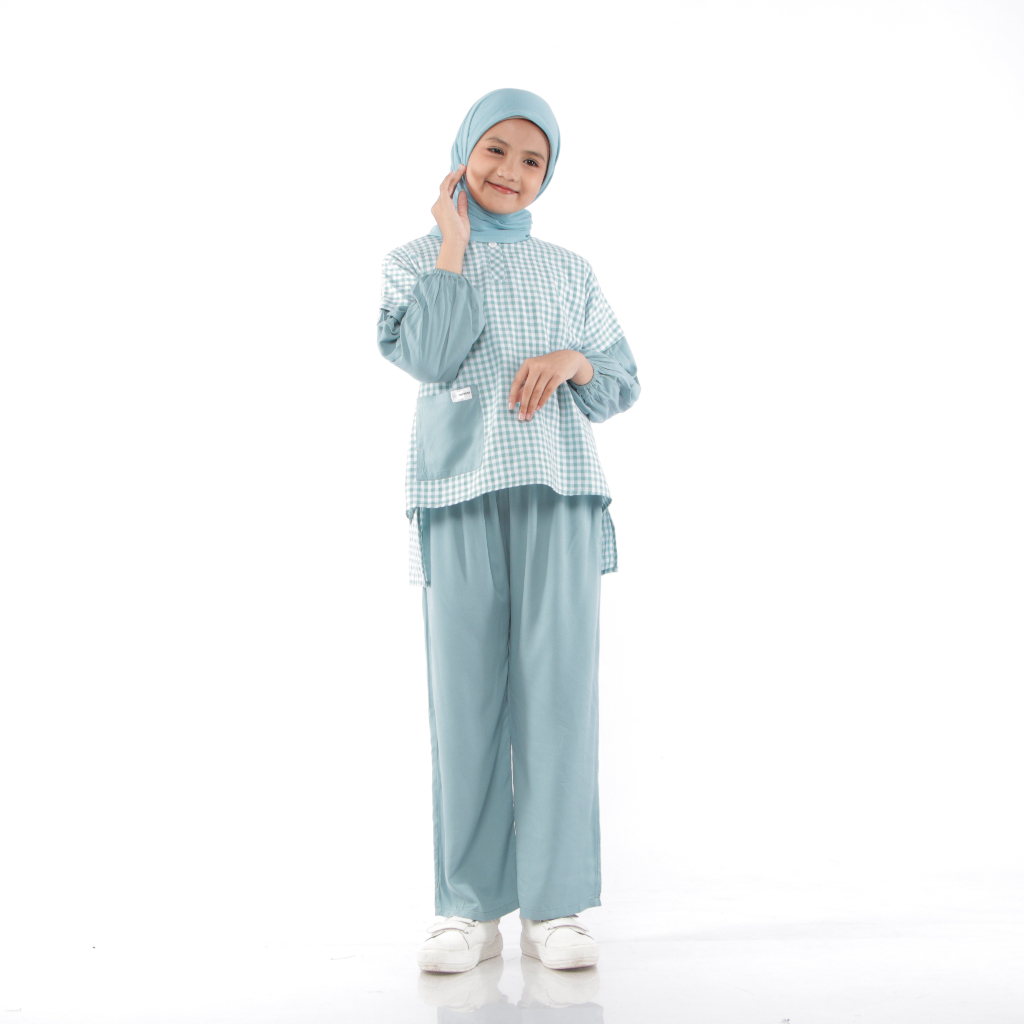 Jual Setelan Anak Perempuan Muslimah Tanggung Terbaru Kekinian 5 sampai ...