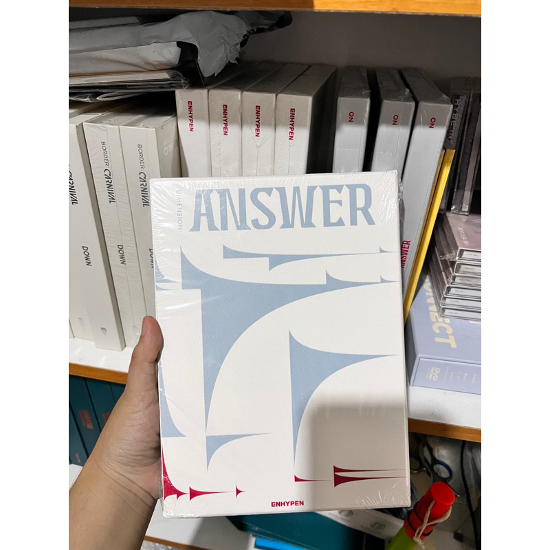 Jual OFFICIAL SEALED ALBUM ENHYPEN DIMENSION ANSWER VERSI YES NO VER ...
