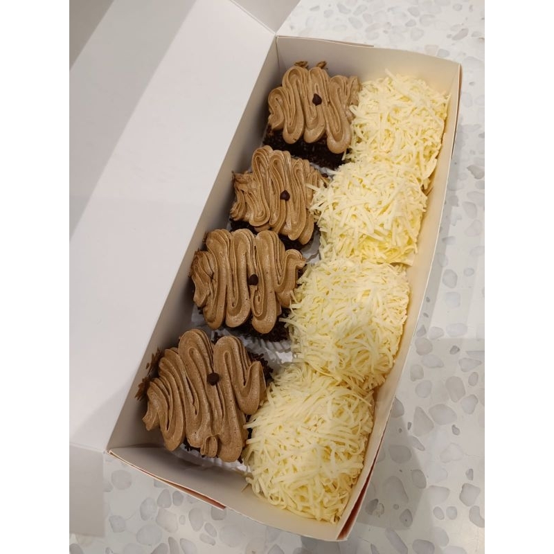 Jual Cake Bolu Jadul mini isi 8 premium 2 rasa cokelat dan keju ...