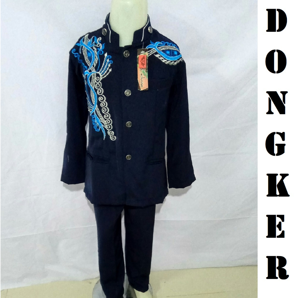 Jual Jasko Setelan Anak Bordir Berbagai Motif Baju Plus Celana Bahan ...