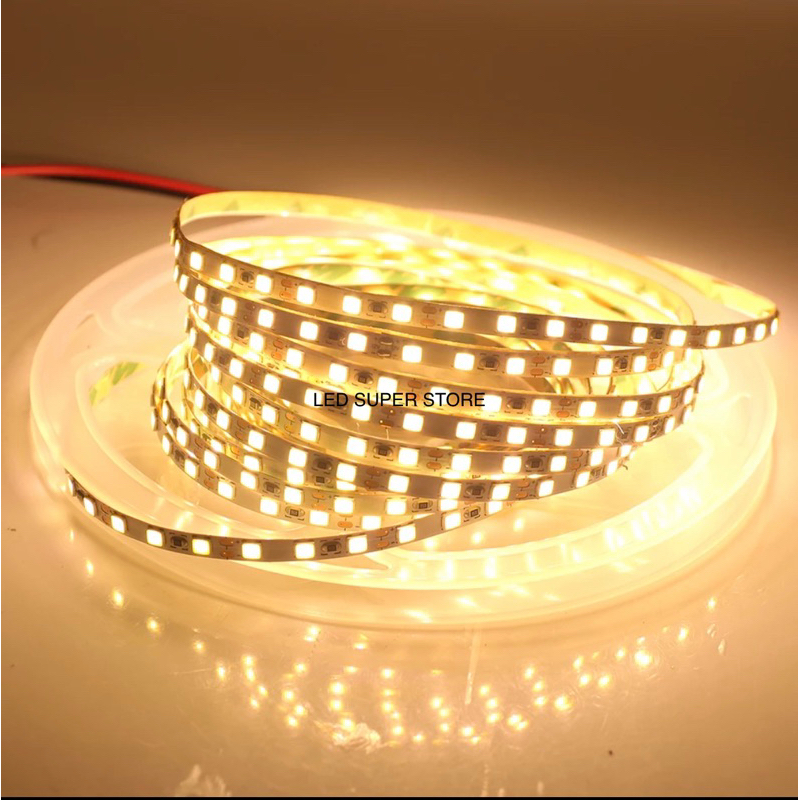 Jual LED Flexible Strip 2835 600LED Superbright 12v Putih | Warmwhite ...
