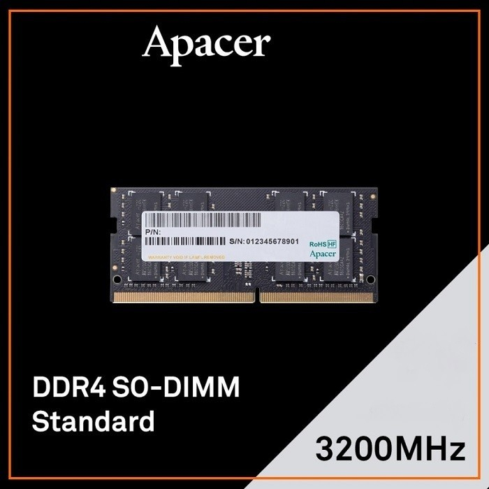 Jual Memory RAM Laptop APACER SODIMM DDR4 16GB 3200MHZ | Shopee Indonesia