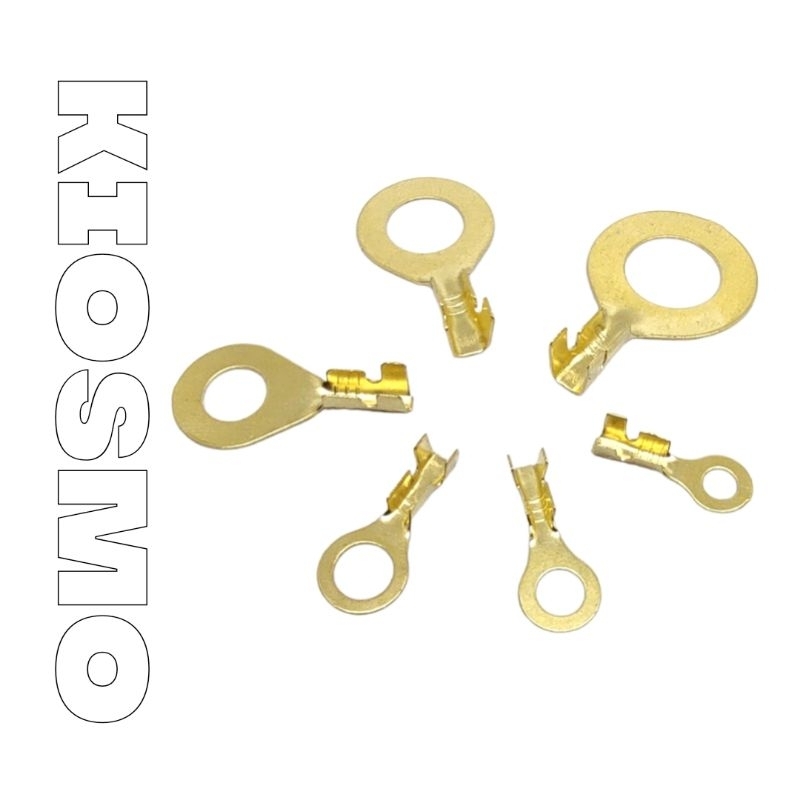 Jual 10pcs Terminal Skun Ring Kuningan M3 M4 M5 M6 M8 M10 Konektor ...