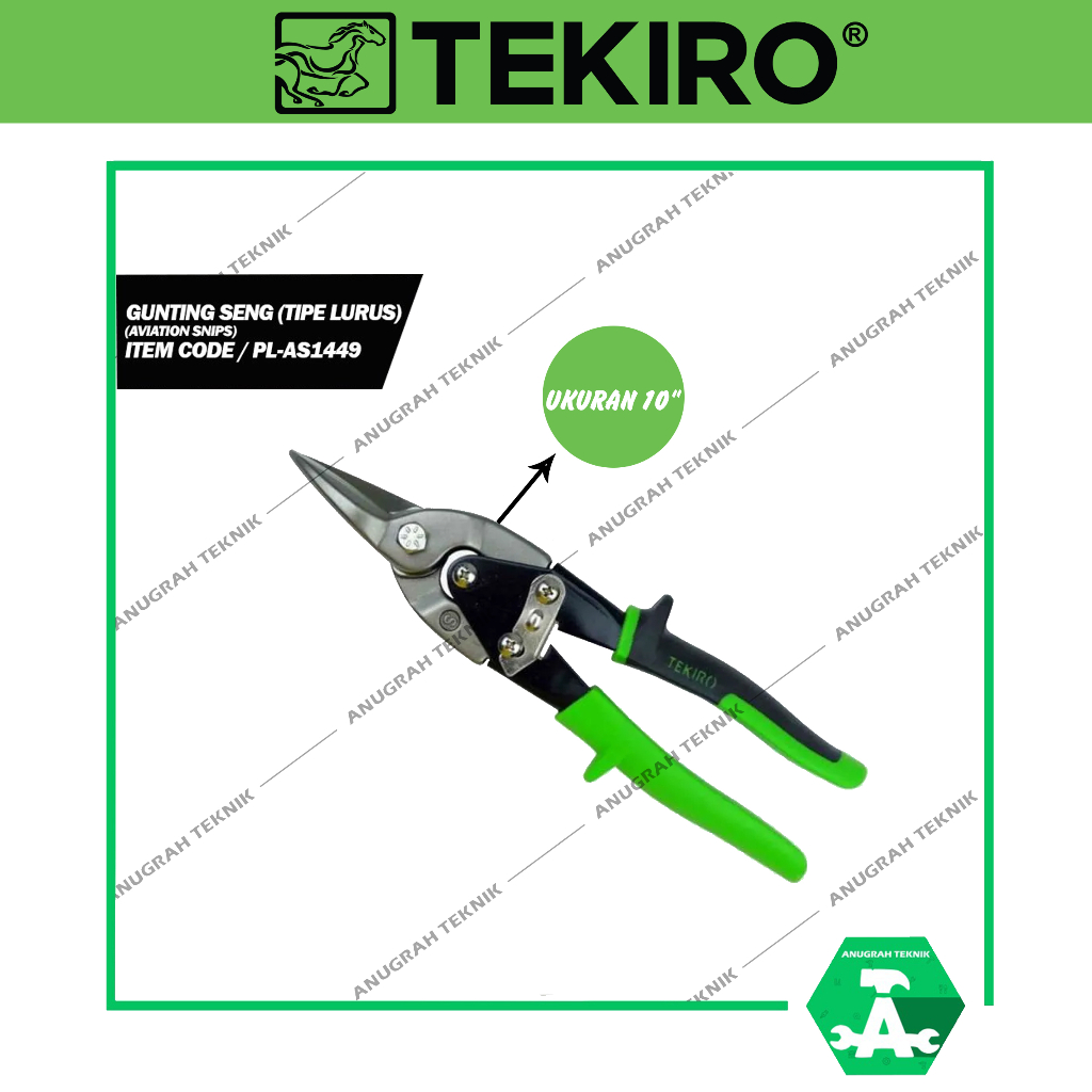 Jual TEKIRO GUNTING SENG AVIATION SNIPS 10 INCH / Gunting baja ringan ...