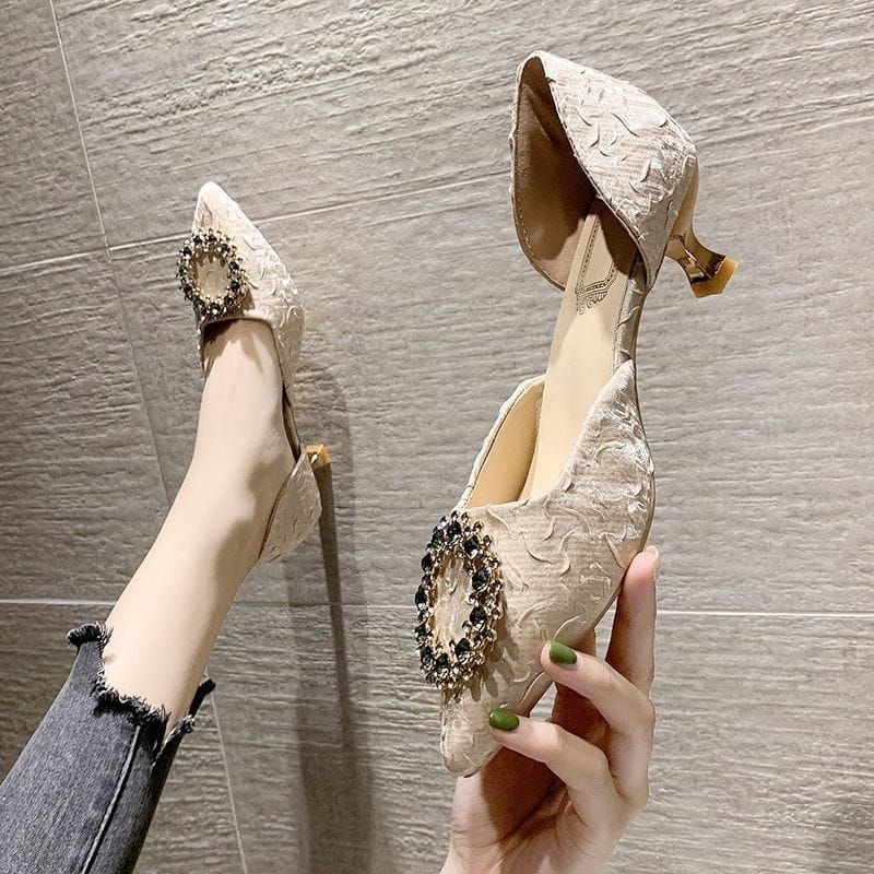 Jual MYSHOES Aurora Heels - Sepatu Heels Wanita - Sandal Heels Cewek ...