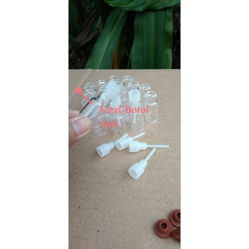 Jual botol depo/botol pinisilin 4ml (ISI PAKET 100 pcs) | Shopee Indonesia