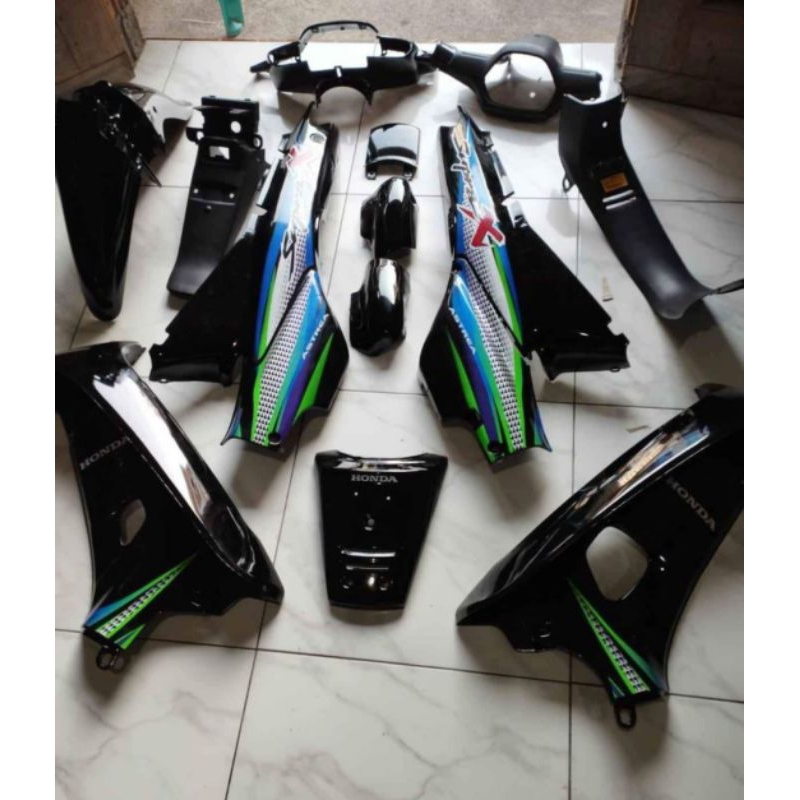 Jual cover body supra x lama supra fit lama | Shopee Indonesia