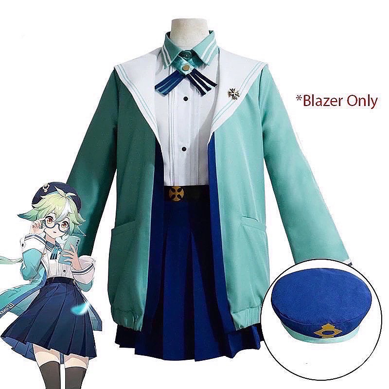 Jual Sucrose Genshin Impact Jaket Cosplay Cosplayer Anime Jacket ...