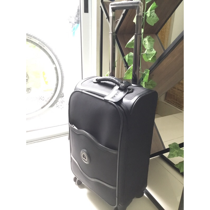 Jual koper delsey chatelet soft plus 55 cabin luggage original x ...