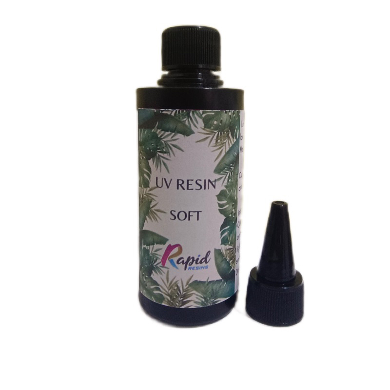 Jual Resin UV Curing 100 gram Resin Keras Hard Lentur Kental Nail Art ...