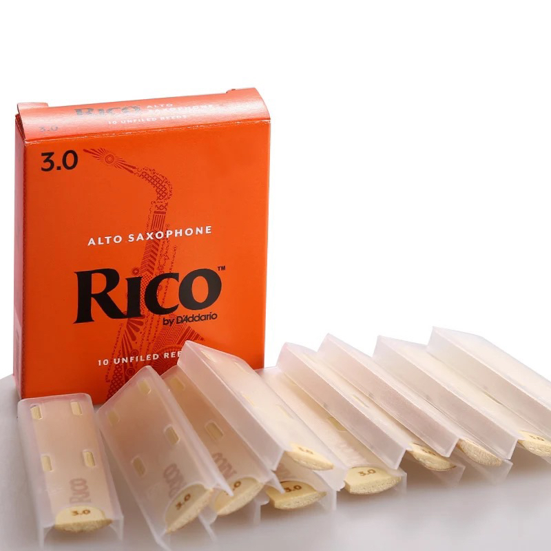 Jual Reeds Saxophone Alto RICO Orange Box | Shopee Indonesia