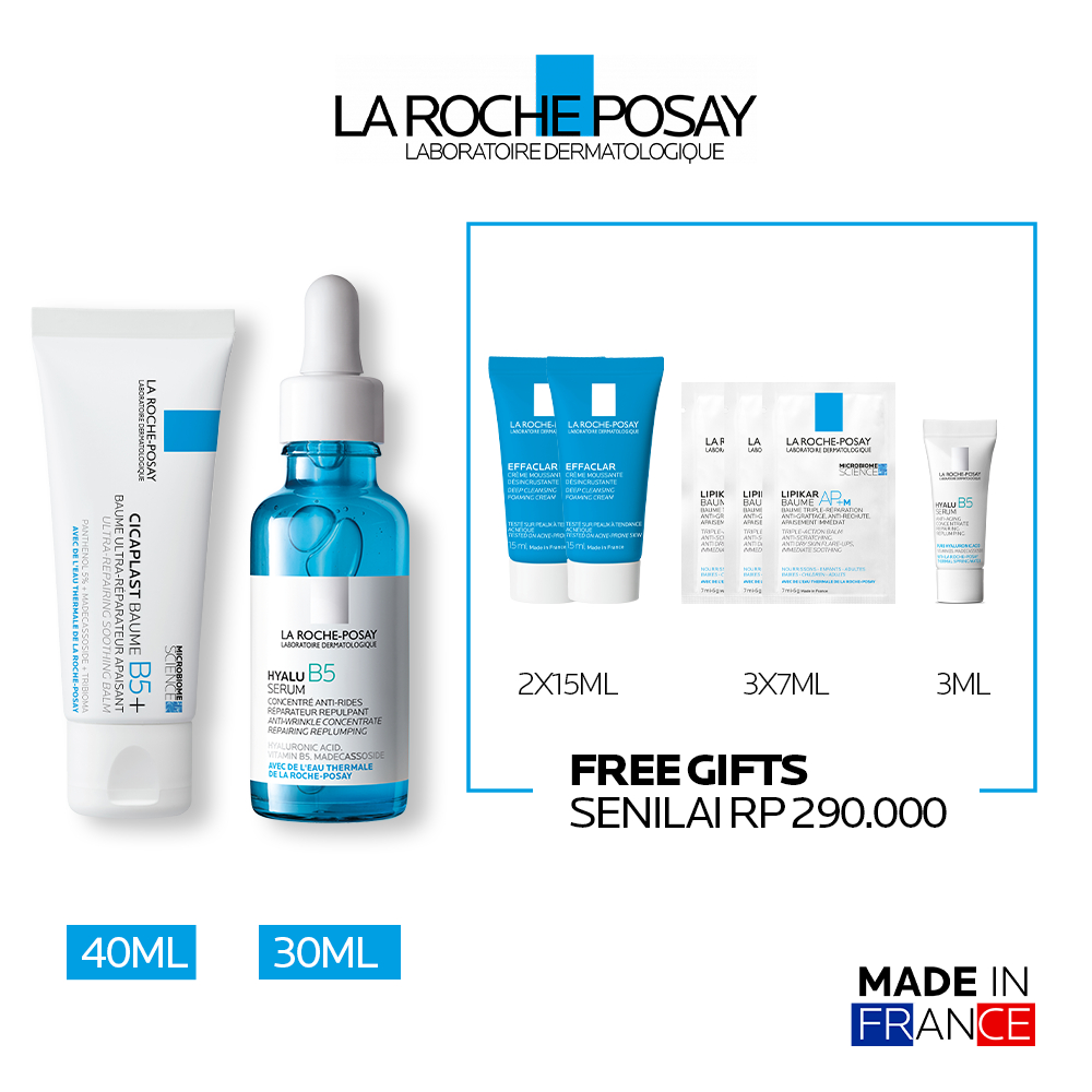 Jual La Roche Posay Ultimate Soothing & Repair Set FREE Gift worth ...