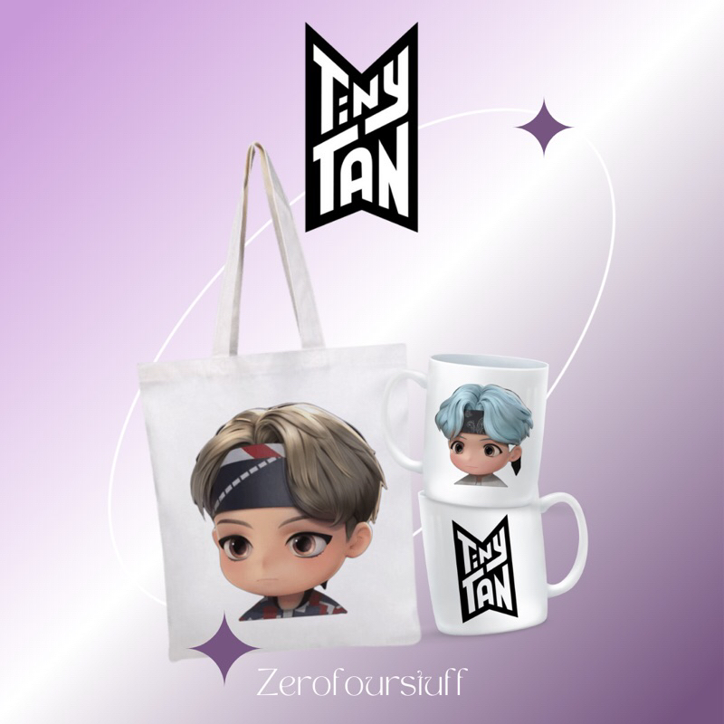 Jual BTS Tinytan Fan Goods / Totebag BTS / Mug BTS / Kado Ultah Army ...