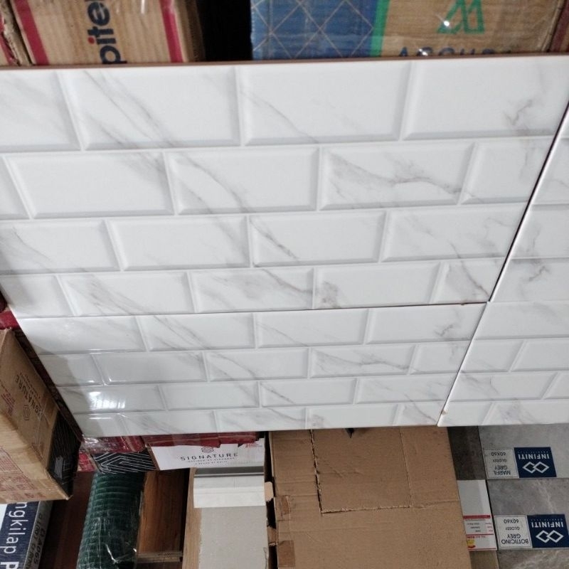 Jual keramik mulia accura mantova bianco 30*60 | Shopee Indonesia