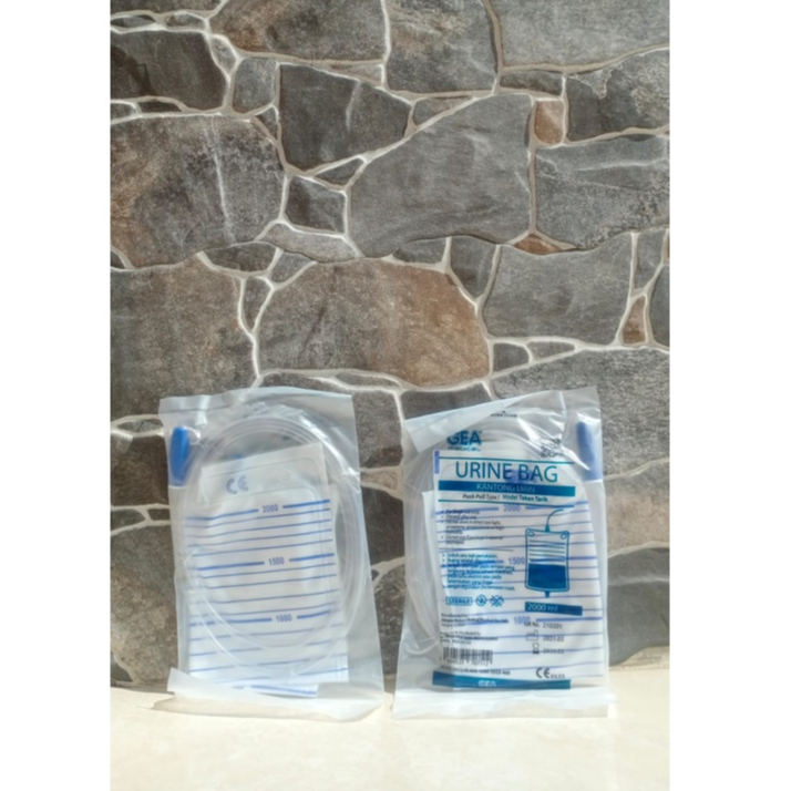 Jual Urine Bag Gea Kantong Urin 2 Liter Urin Bag Gea 2000ml Kantong ...