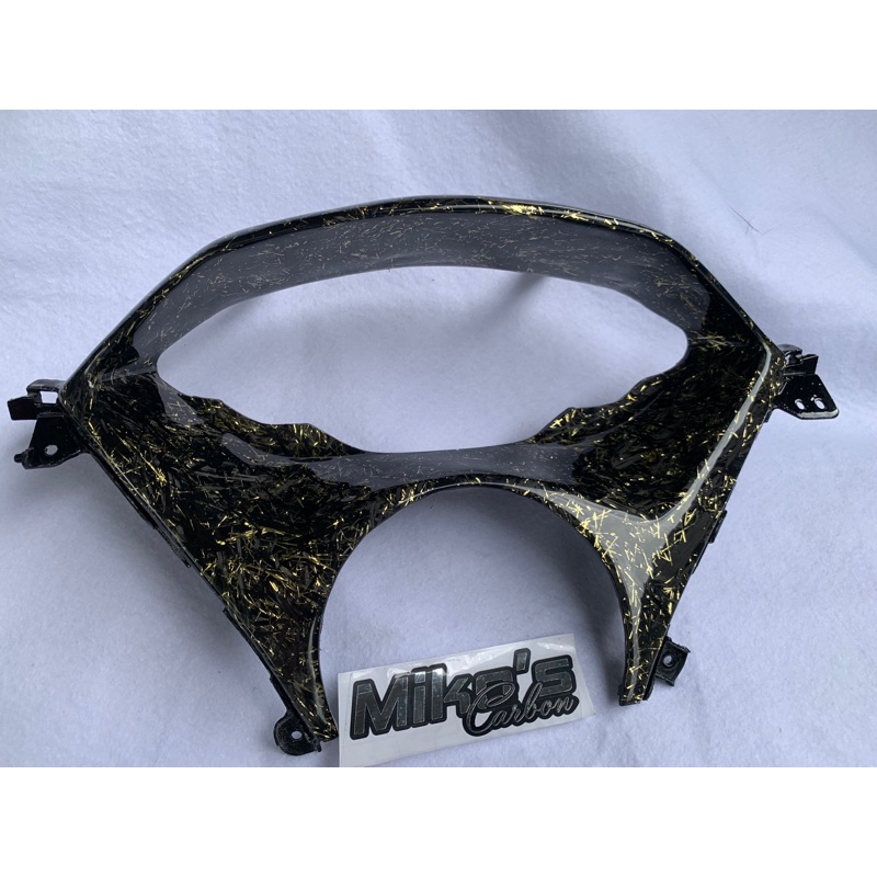 Jual cover speedometer pcx 160 carbon forged / carbon kevlar bebas ...
