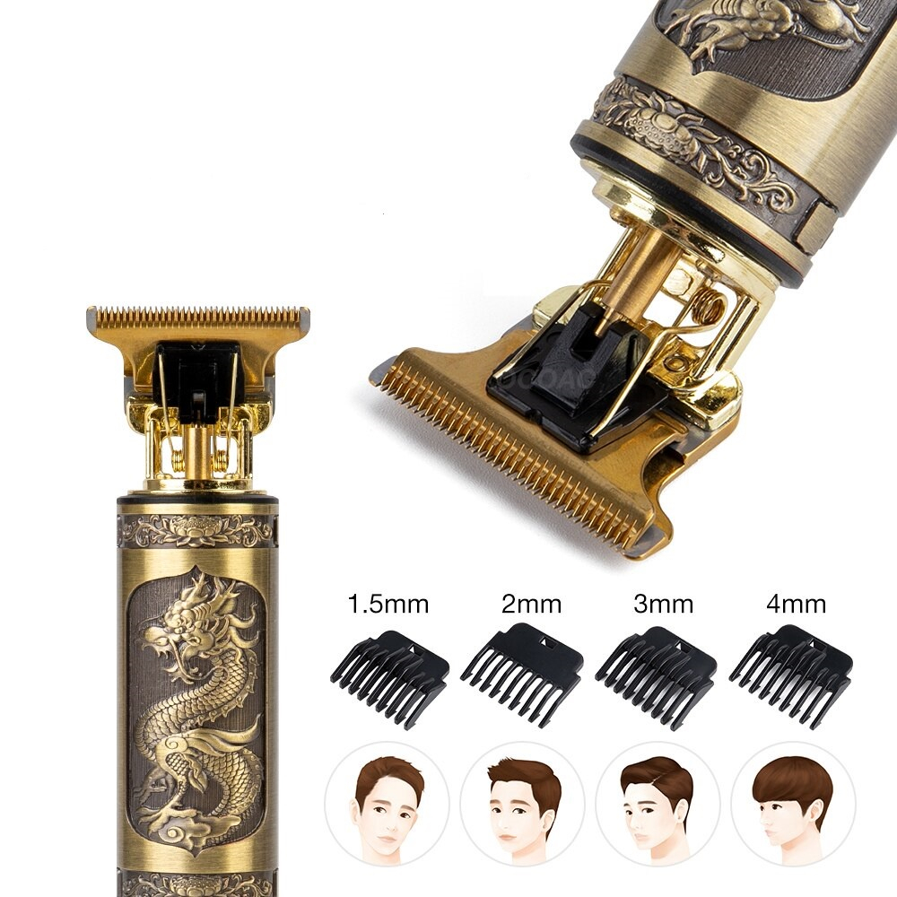 Jual Alat Cukur Rambut Kumis Jenggot Profesional Hair Clipper Vintage / Alat Cukur Elektrik ...