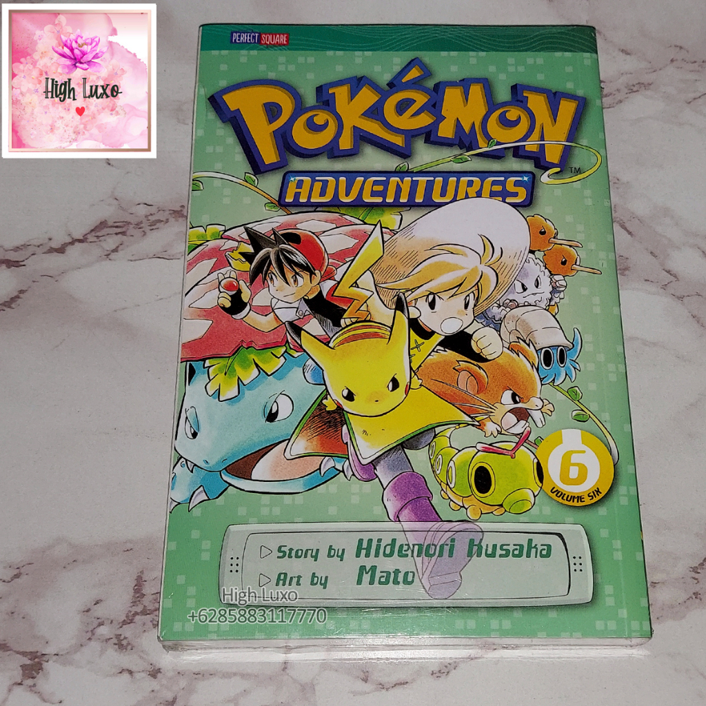 Jual Buku Komik Pokemon Pokémon Adventures Vol 6 English Comic Book ...