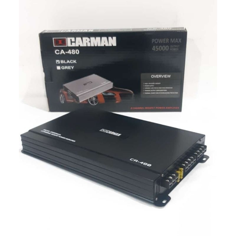 Jual Power Audio 4ch Carman CA480, Tenaga Joss | Shopee Indonesia