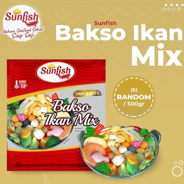 Jual Sunfish Baso Ikan Mix 500gr | Shopee Indonesia