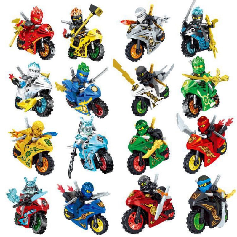 Jual MAINAN NINJAGO MOTOR/MAINAN BLOCK BRICK NINJAGO MOTOR | Shopee ...