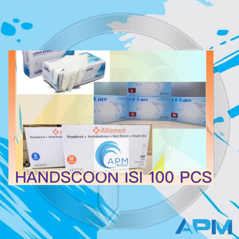 Jual READY HANDSCOON SAFEGLOVE TANGAN LATEX / SARUNG TANGAN | Shopee ...