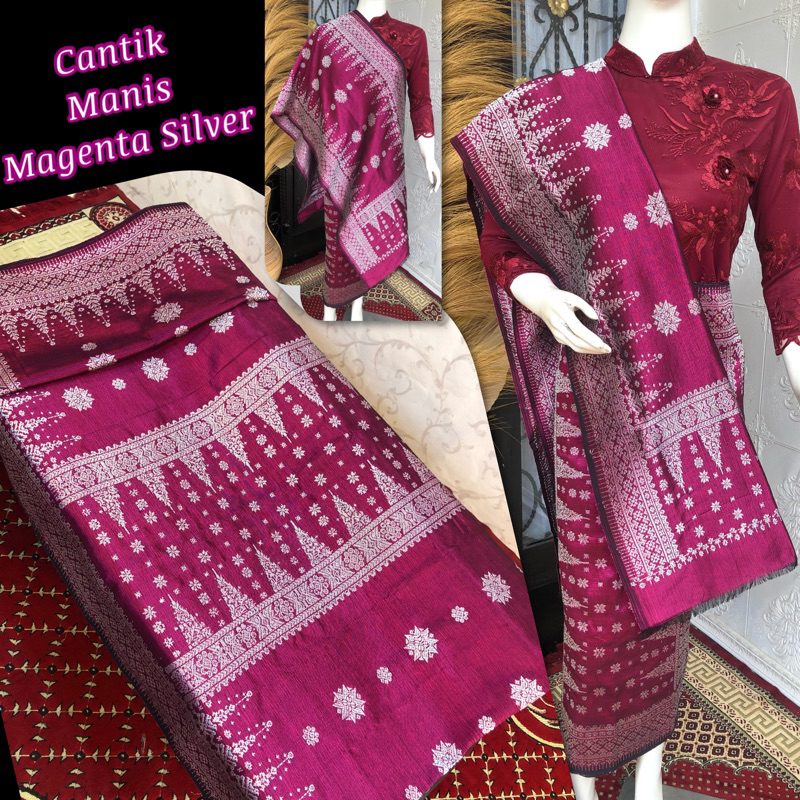Jual RAGAM WARNA Songket Cantik Manis Exclusive /songket tenun asli ...