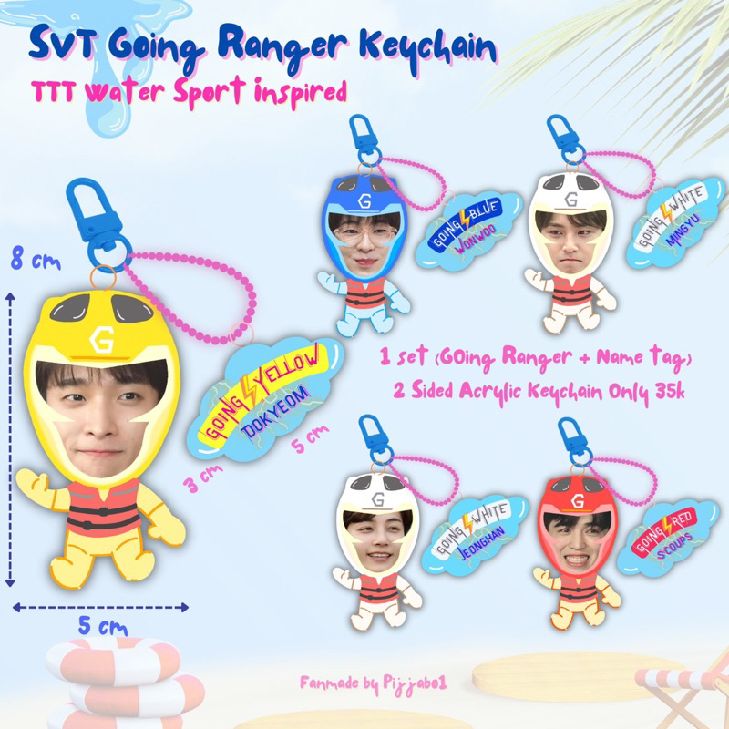 Jual Seventeen Going Ranger Keychain | Shopee Indonesia