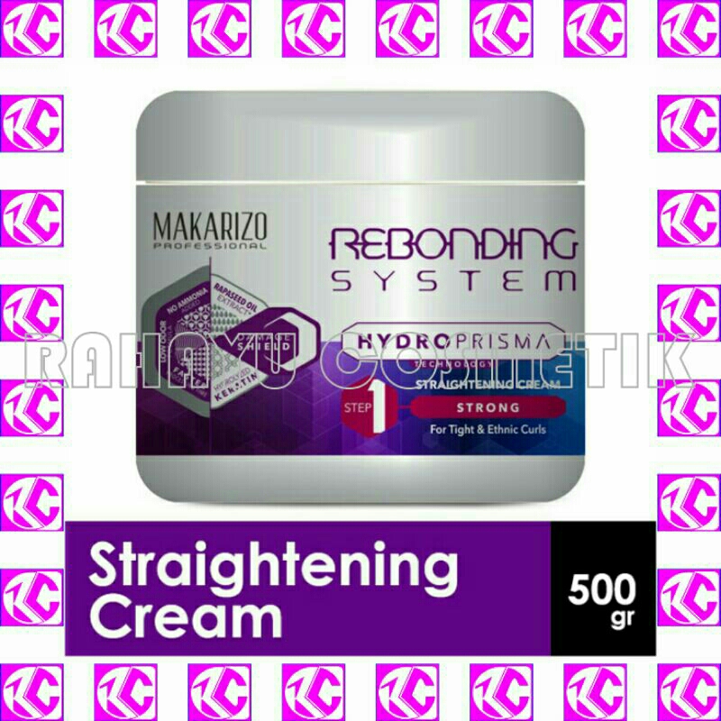 Jual Makarizo Professional Hydroprisma Straightening Strong Step1 500ml Obat Pelurus Rambut ...