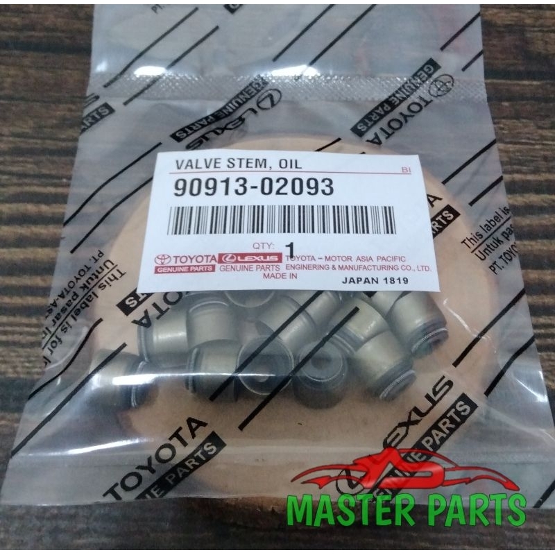 Jual 90913-02093 SEAL KLEP TOYOTA VIOS YARIS LIMO SIL KLEP VALVE STEM TOYOTA VIOS YARIS LIMO 1 ...