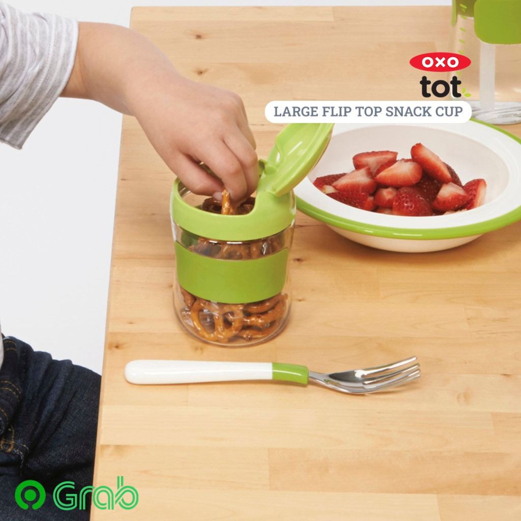 Jual Oxo Tot Large Flip Top Snack Cup (250ml) | Shopee Indonesia
