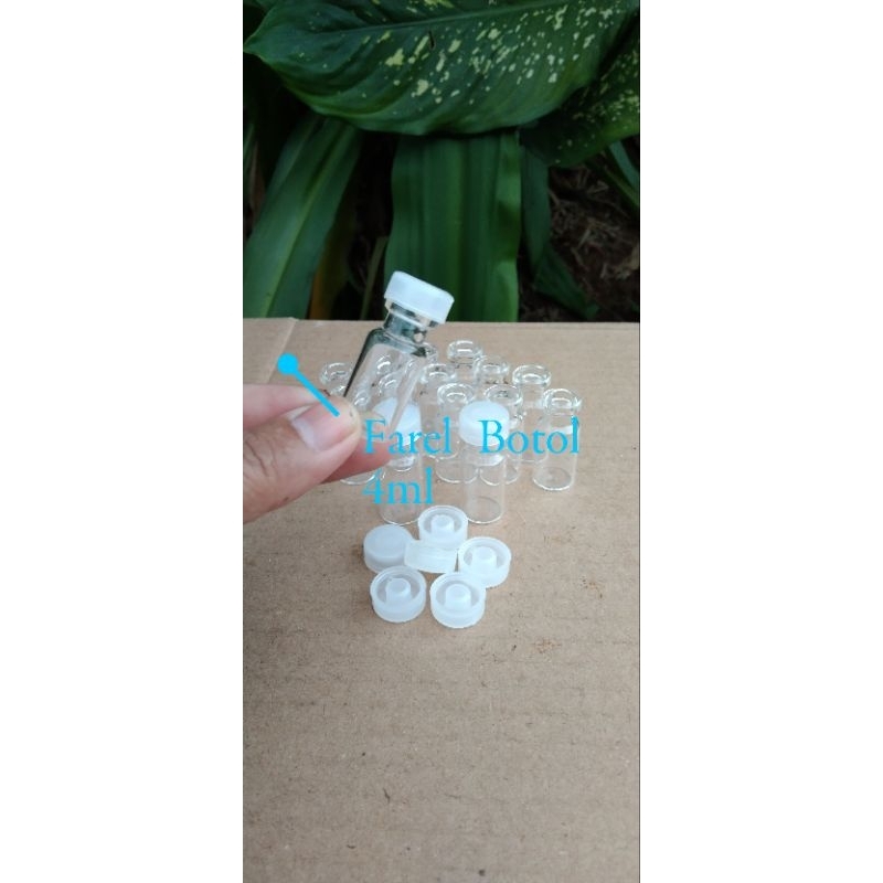 Jual botol depo/botol pinisilin 4ml (ISI PAKET 100 pcs) | Shopee Indonesia