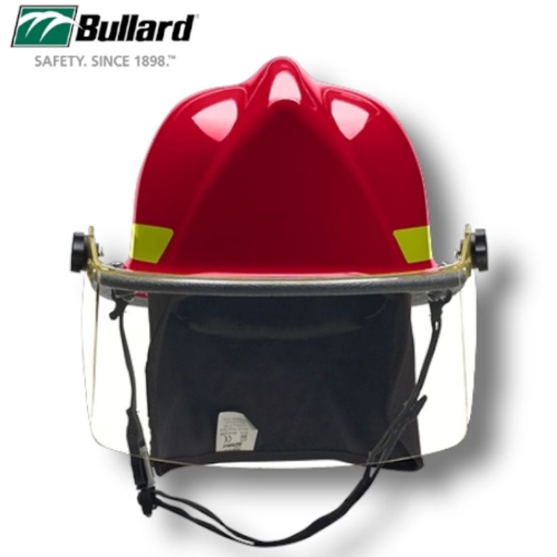 Jual Bullard Helm Pemadam Kebakaran Fire Helmet Bullard LTX Merah ...