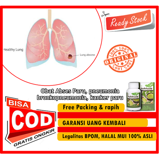 Jual KELOREENA - Obat Abses Paru, pneumonia, bronkopneumonia, radiologi ...