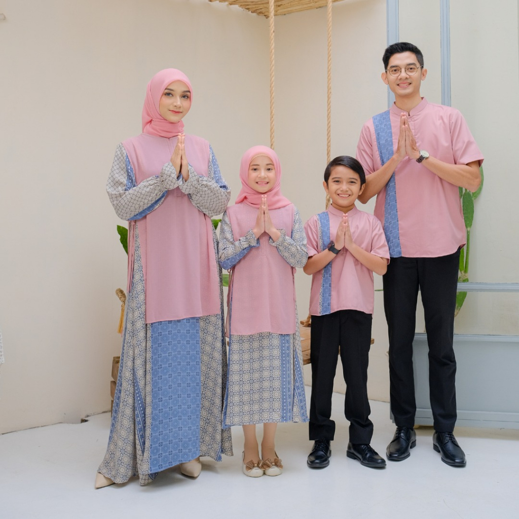 Jual Atheera - Family Look Savana Series | Gamis Koko Couple Keluarga ...