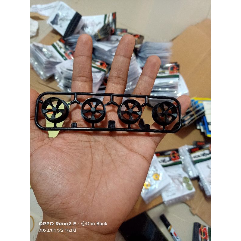 Jual Rep Tamiya wheel Velg 5 Spoke Medium Grand A ( Fiber ) | Shopee ...