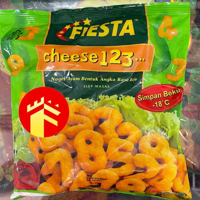 Jual FIESTA CHICKEN NUGGET ZOO DINO CHEESE 123 500 GR | Shopee Indonesia
