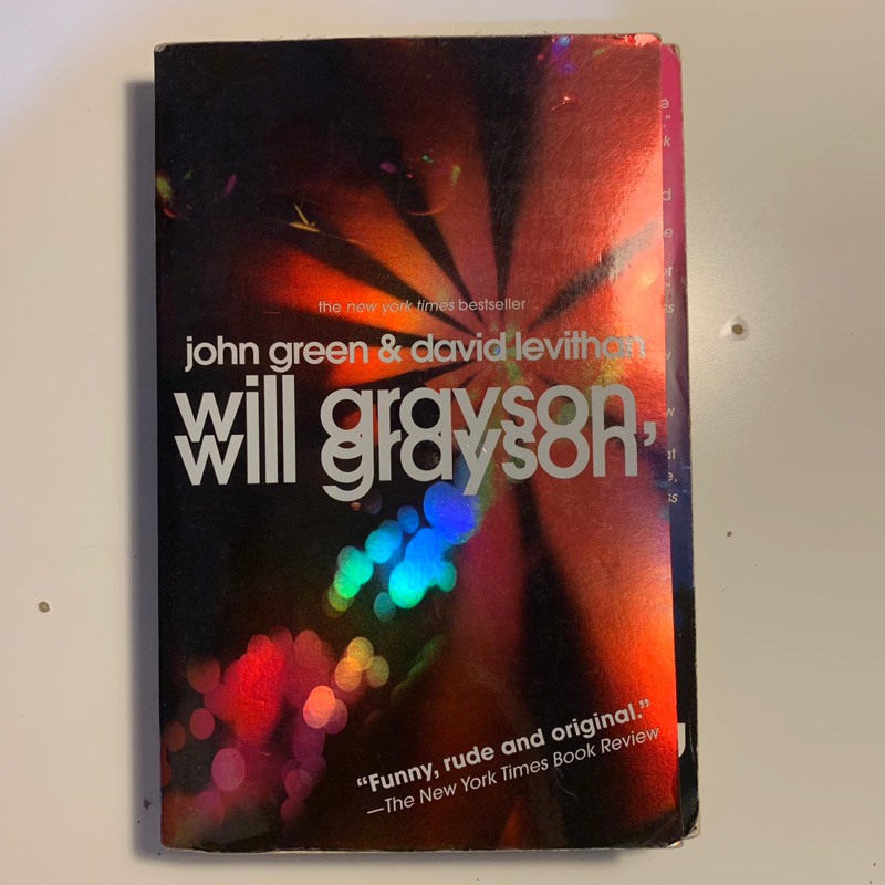 Jual Will Grayson, Will Grayson John Green (PRELOVED BUKU INGGRIS ...