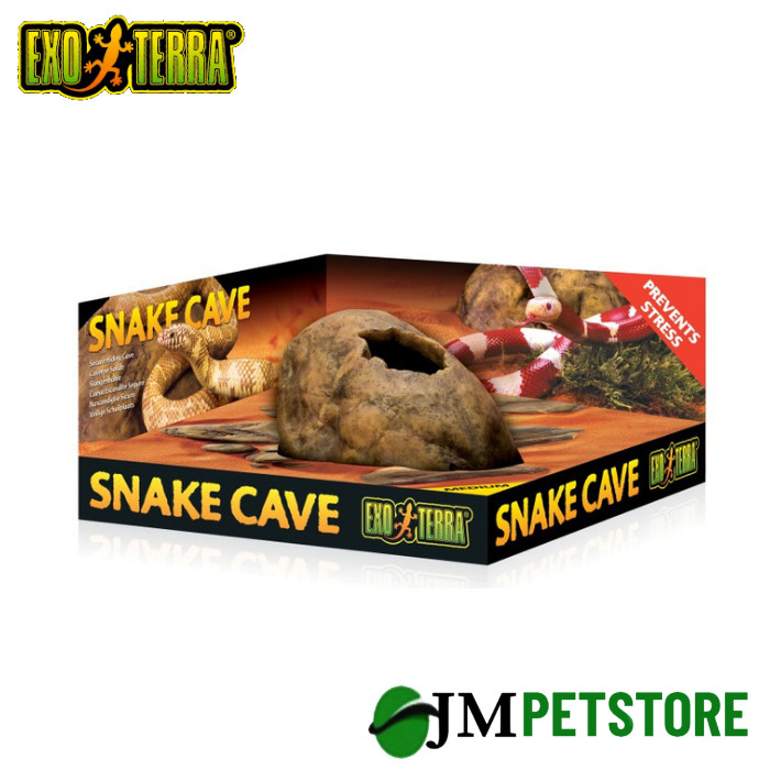 Jual Hiding Cave Exoterra Snake Cave Medium Goa Tempat Sembunyi Reptil ...