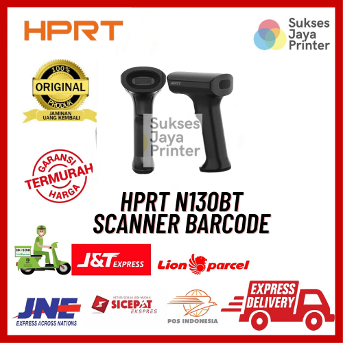 Jual Barcode Scanner HPRT 2D Handheld Barcode Scanner N130BT ORIGINAL ...