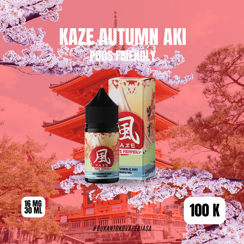 Jual Kaze Autumn Aki PdsF - 30ml | Shopee Indonesia