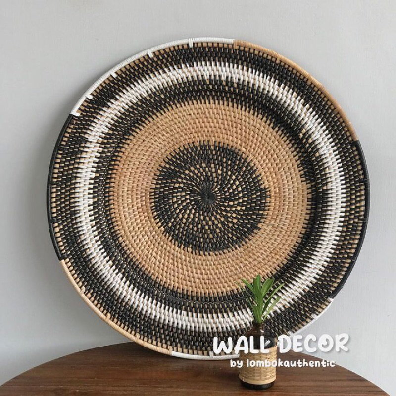 Jual LOMBOK AUTHENTIC Pajangan Dinding Rotan Hiasan Rumah Walldecore ...