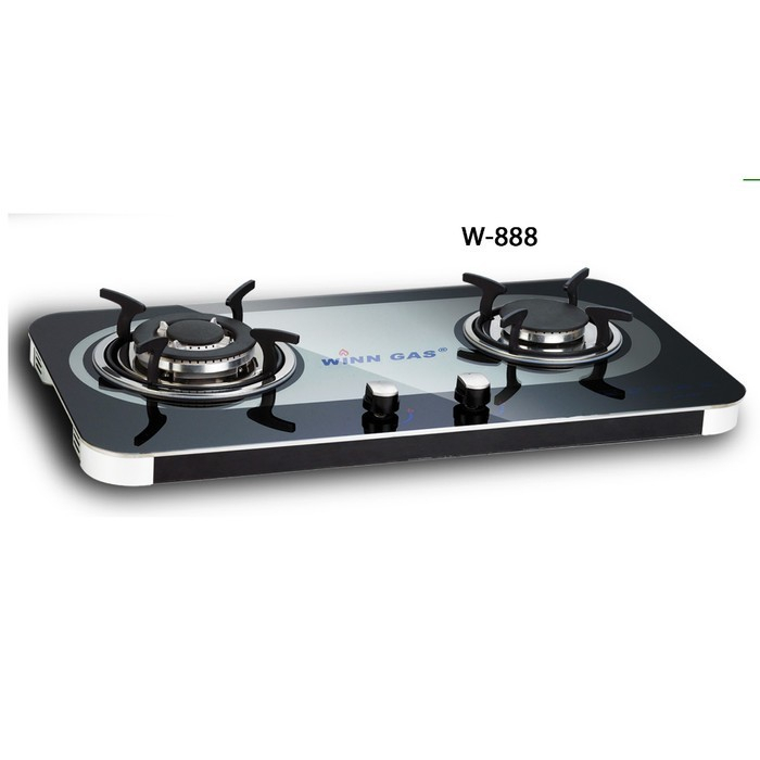 Jual Winn Gas Kompor Gas Kaca 2 tungku W 888 - W888 Original Gas Stove ...