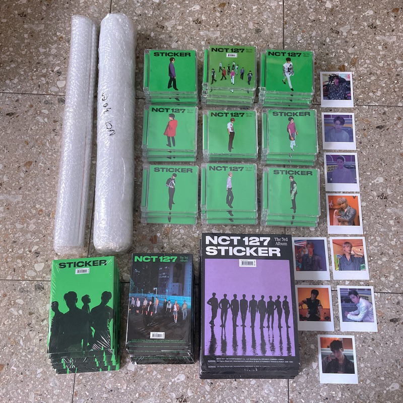 Jual [READY] SEALED FIRSTPRESS NCT127 album Sticker jewel photobook ...