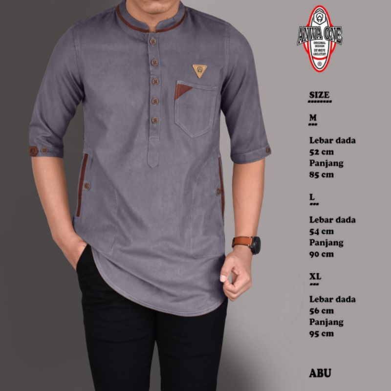 Jual Baju Koko Terbaru Kurta Pakistan Dewasa Pria Terkini Model Trendy ...