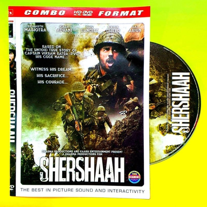 Jual KASET FILM INDIA SHERSHAAH-FILM ACTION INDIA-FILM AKSI INDIA-FILM ...