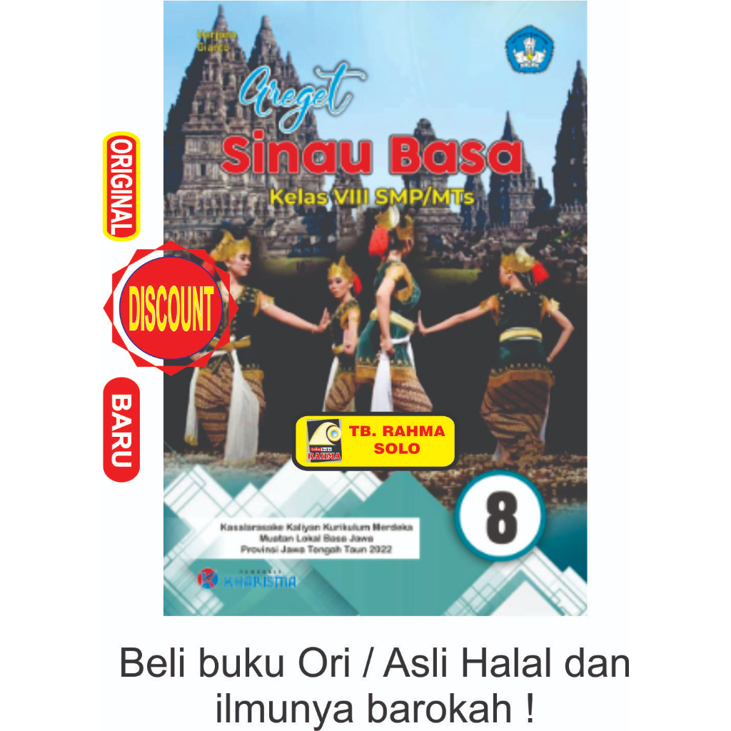 Jual GREGET SINAU BASA KELAS 8 VIII 2 SMP MTs Kurikulum Merdeka Kumer ...