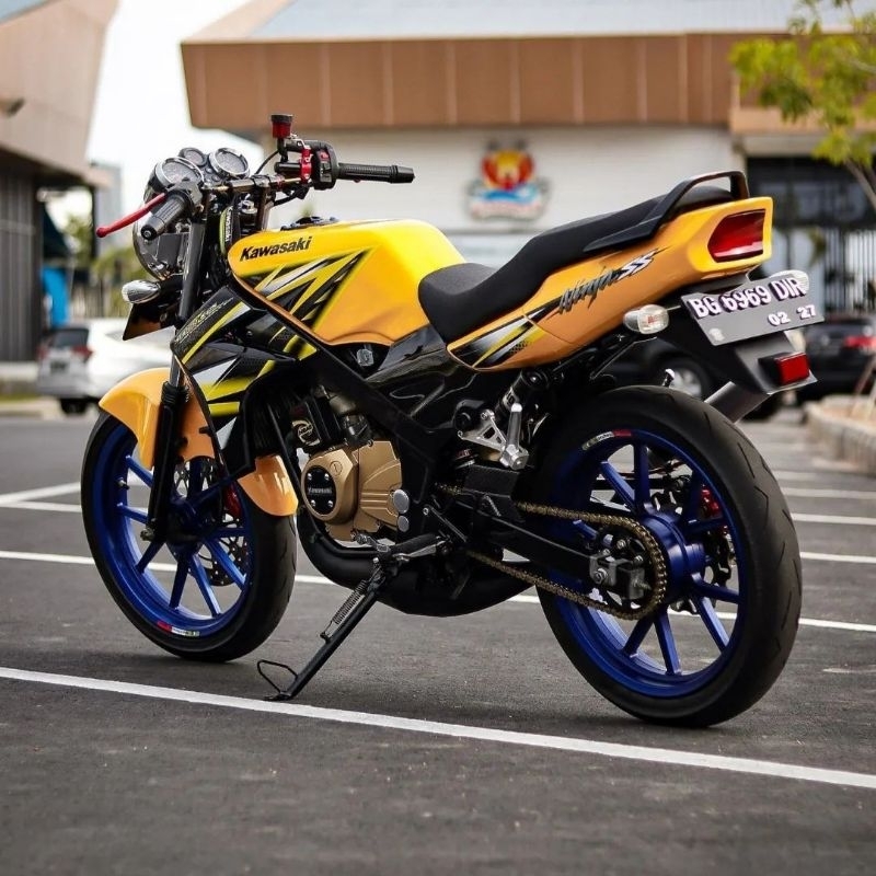 Jual Striping stiker list polet body Motor kawasaki ninja ss Thn 2013 ...