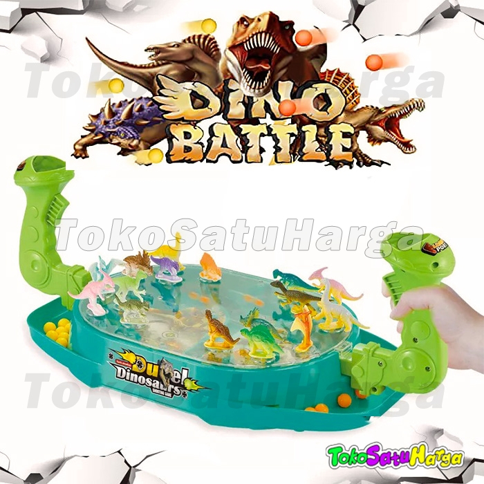 Jual Mainan Anak Duel Games Dinosaurus Soldier Battle Game Dino ...